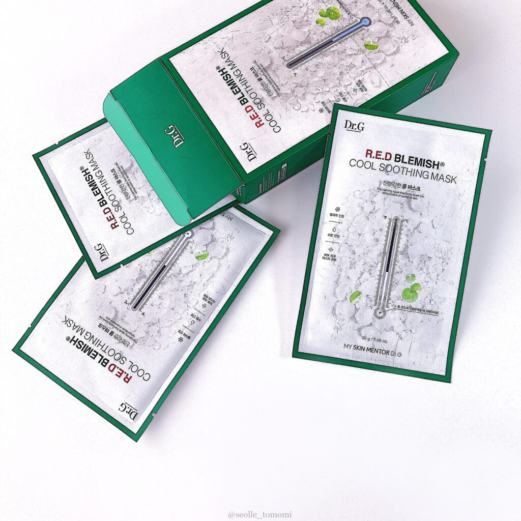 お肌を落ち着かせたい時に！【Dr.G（ドクタージー）】のレッドブレミッシュクールスージングマスク｜tomomiの美容ブログ
